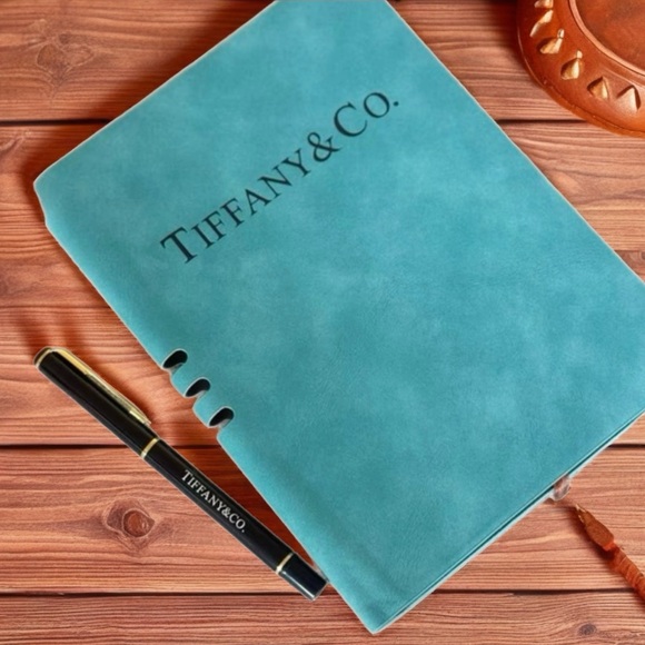 Tiffany & Co. | Office | Tiffany Co Suede Notebook | Poshmark